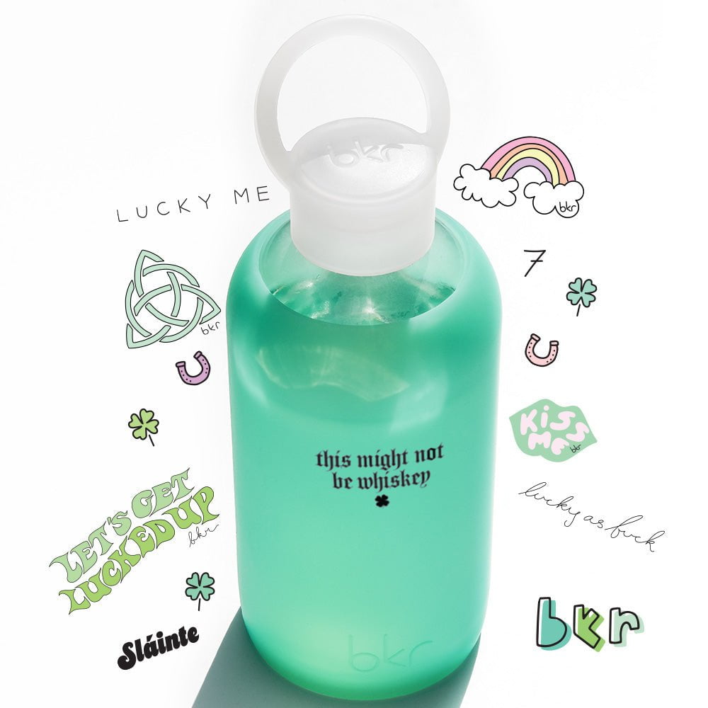 bkr® The Ultimate Quiet Luxury Glass Water Bottle & Insulated Cup