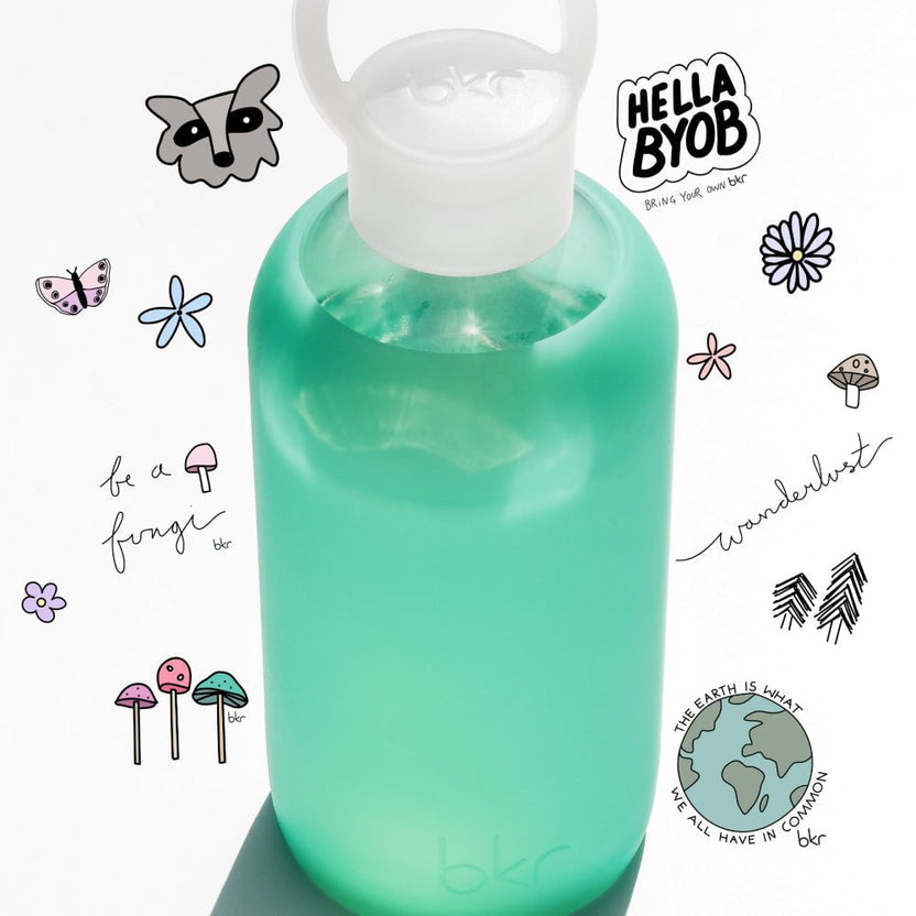 bkr® The Ultimate Quiet Luxury Glass Water Bottle & Insulated Cup