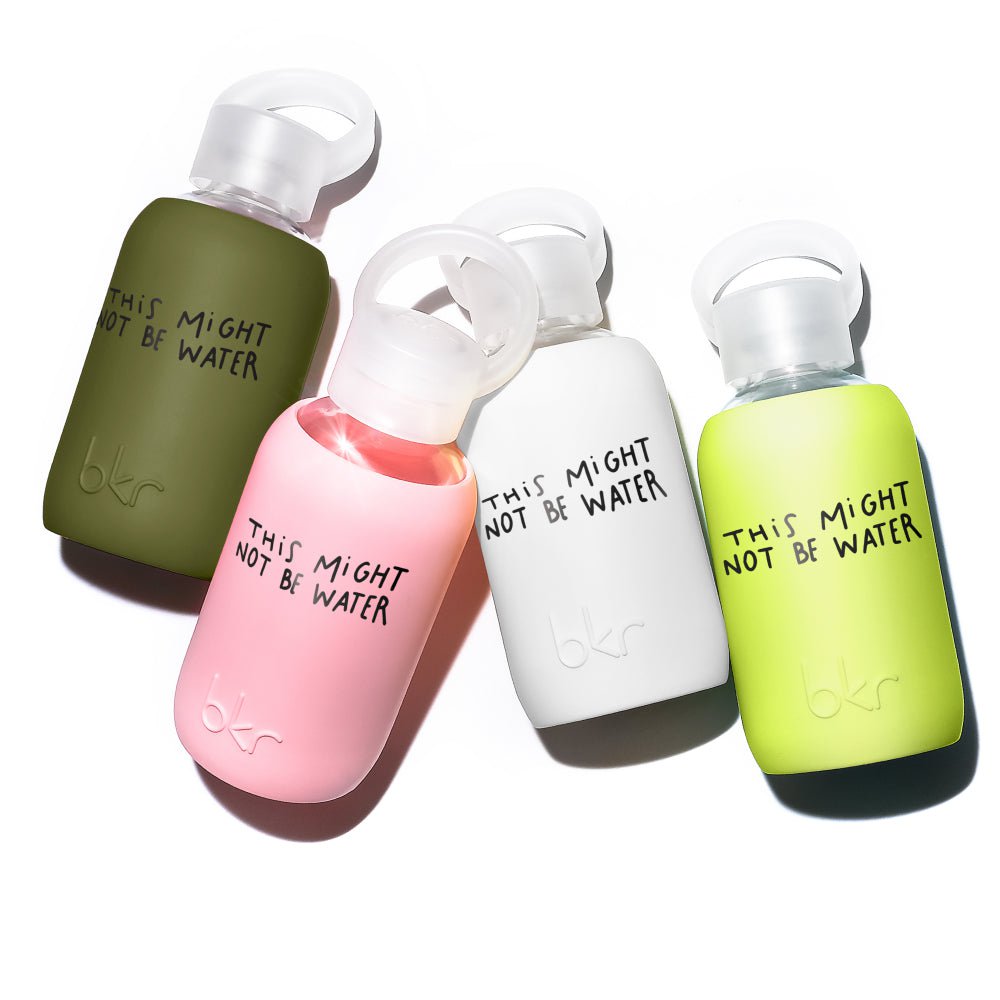 bkr® The Ultimate Quiet Luxury Glass Water Bottle & Insulated Cup
