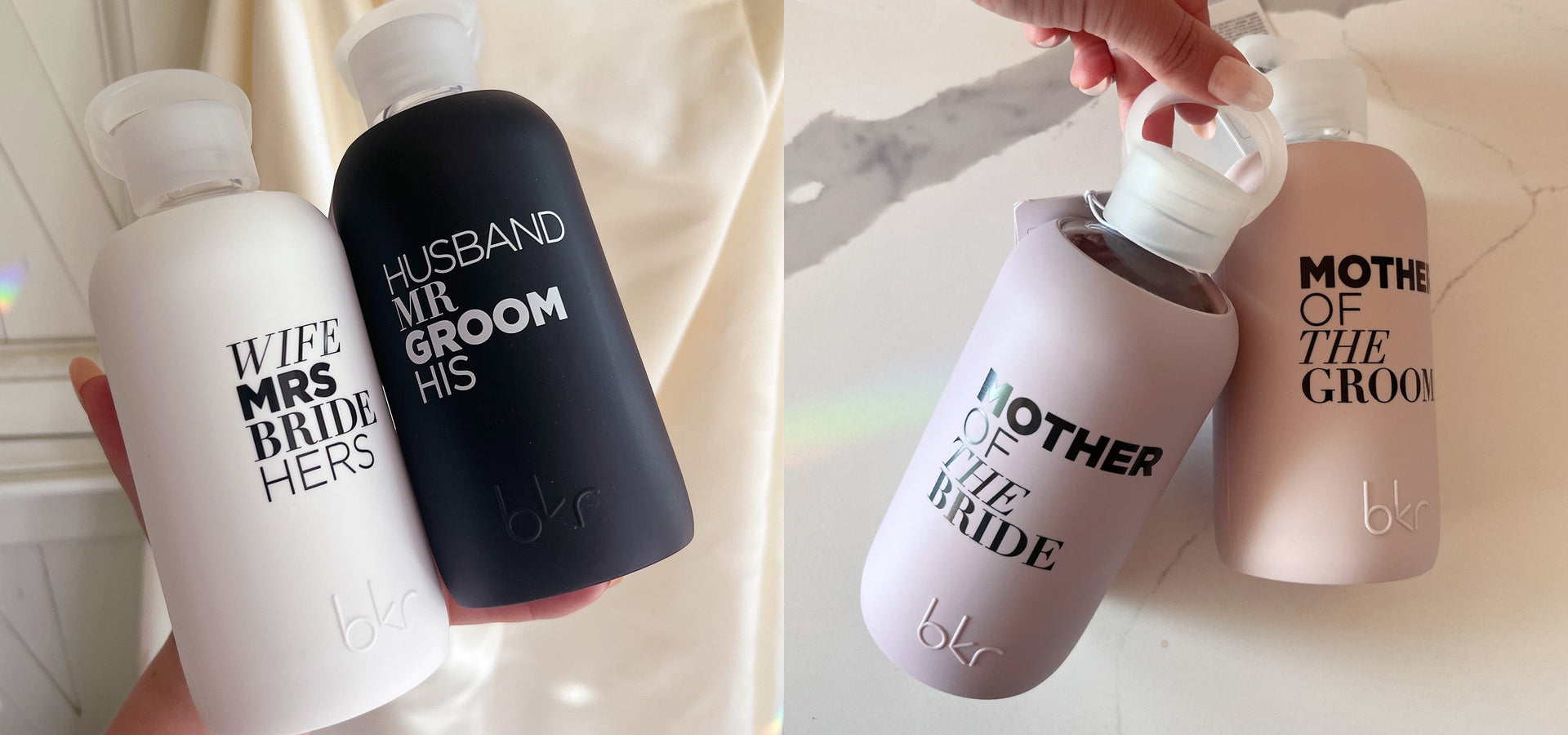 bkr® Your Glass Water Bottle Soulmate & Patented Lip Balm Water Bottle