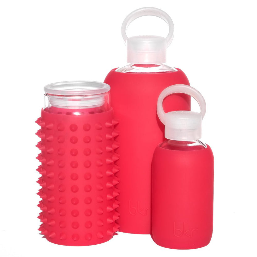 bkr® Your Glass Water Bottle Soulmate & Patented Lip Balm Water Bottle
